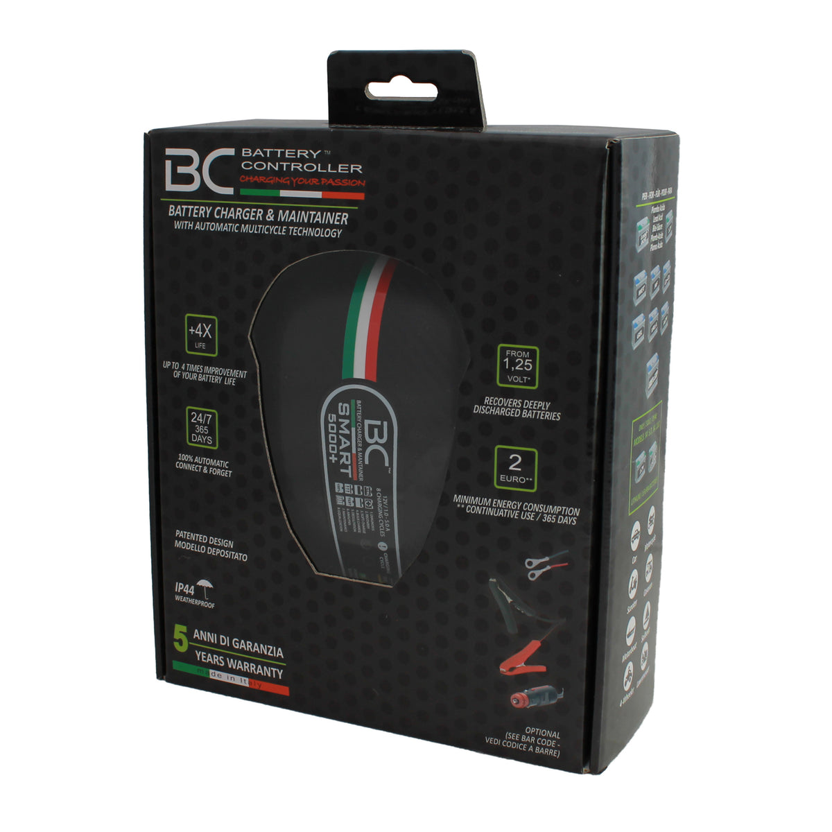 Smart 5000+| Battery Charger and Maintainer 5 Amp/1 Amp – BC Battery ...